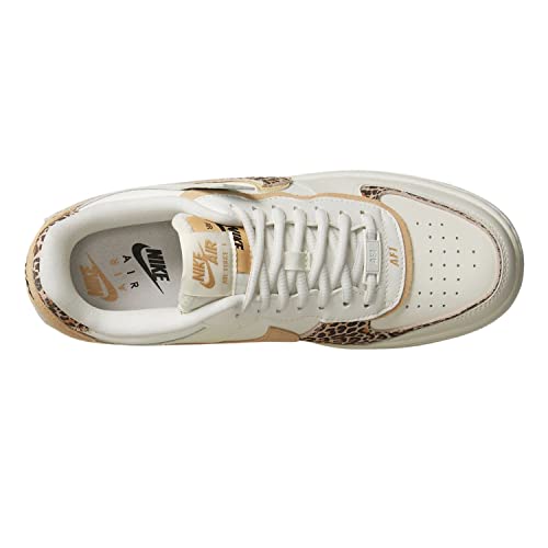 Nike Women's Air Force 1 Shadow Shoes, Sail/Multi-color-sesame-black, 8.5
