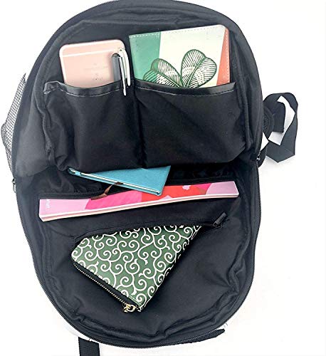 Invader Zim Backpack Laptop Travel Bag Durable Waterproof for School College Student Knapsack