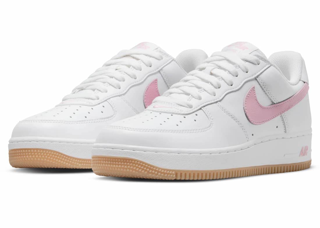 Nike Women's Air Force 1 '07 Back to 92 Pink/Gum Bottom SZ 8