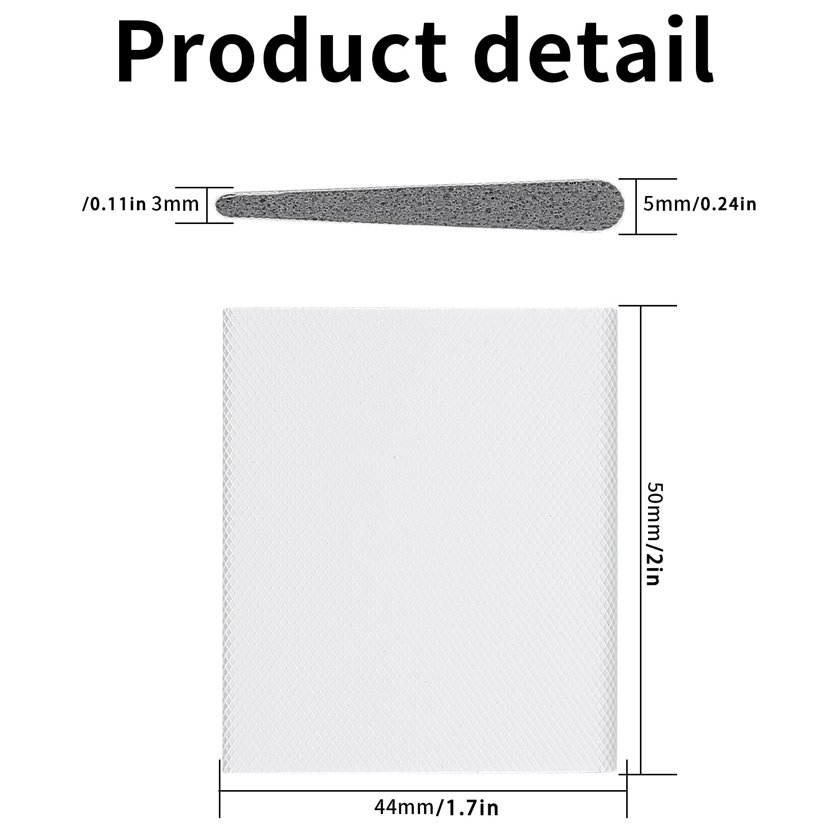 wugongshan 16 Pcs Door Corner Seals, Weather Stripping Draft Stopper Self-Adhesive, Exterior Door Jamb Frame Seal Foam for Draft Weather Protection, Isolation of Noise, Corner Seal