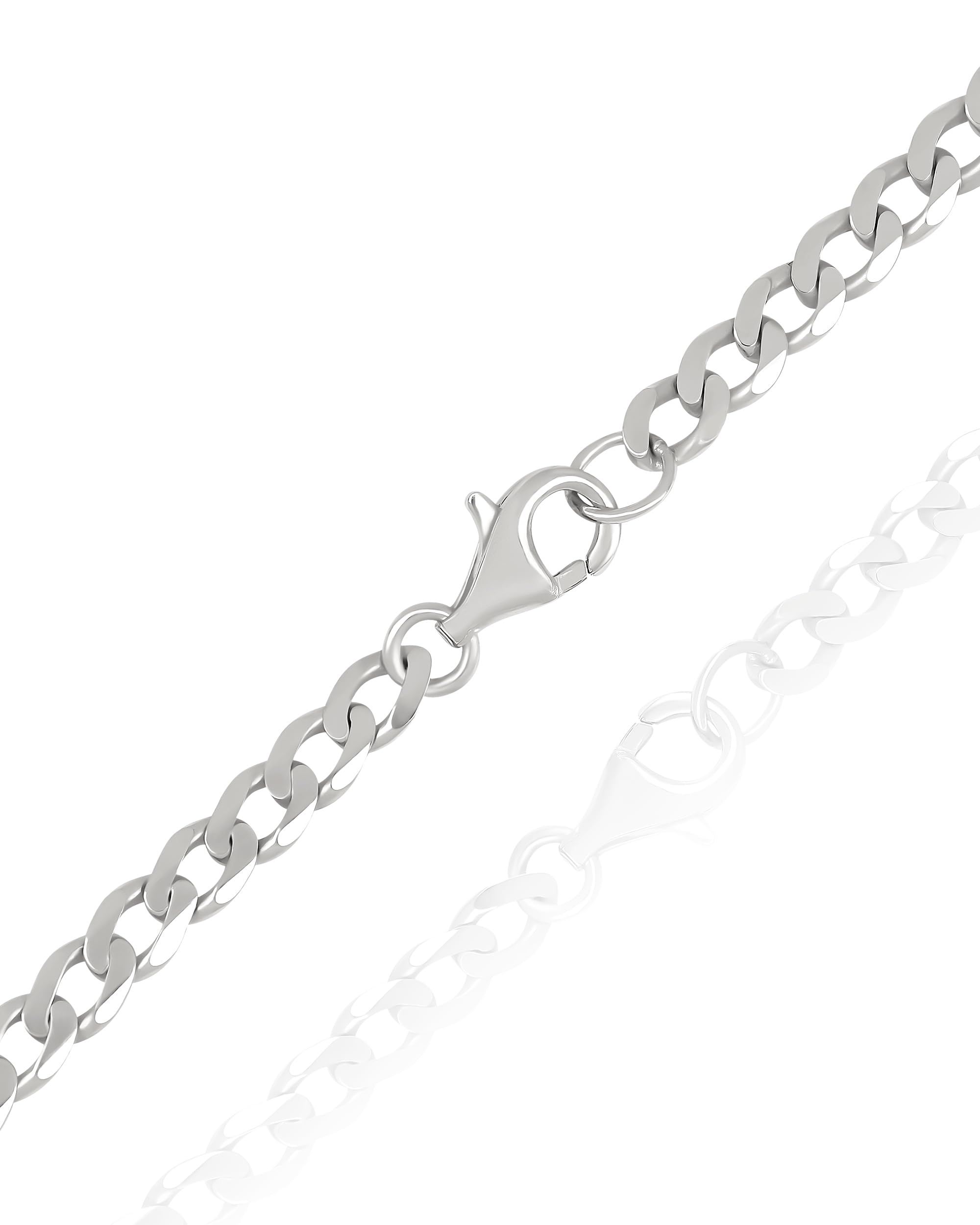 Hello Kitty Sanrio Personalized Curb Bracelet 7" - Sterling Silver Custom Bracelet Officially Licensed