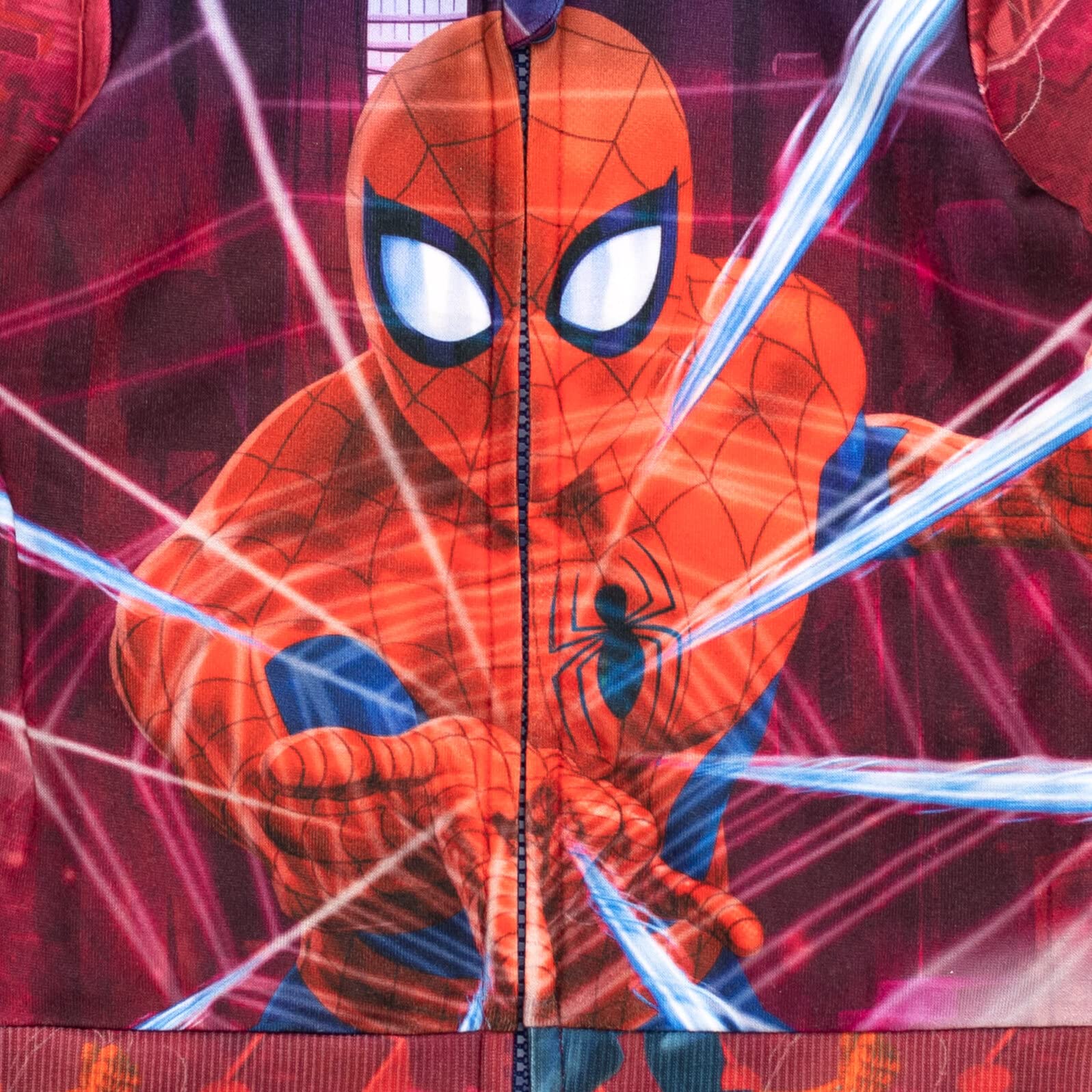 Marvel Spider-Man Little Boys Fleece Zip Up Hoodie Multicolor 7-8