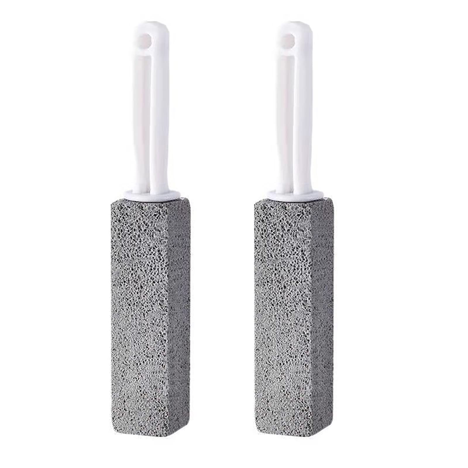 Jowmoy Pumice Stone Toilet Bowl Cleaner, Pumice Stone for Toilet Cleaning, Toilet Pumice Stone with Handle, (2 Pack)