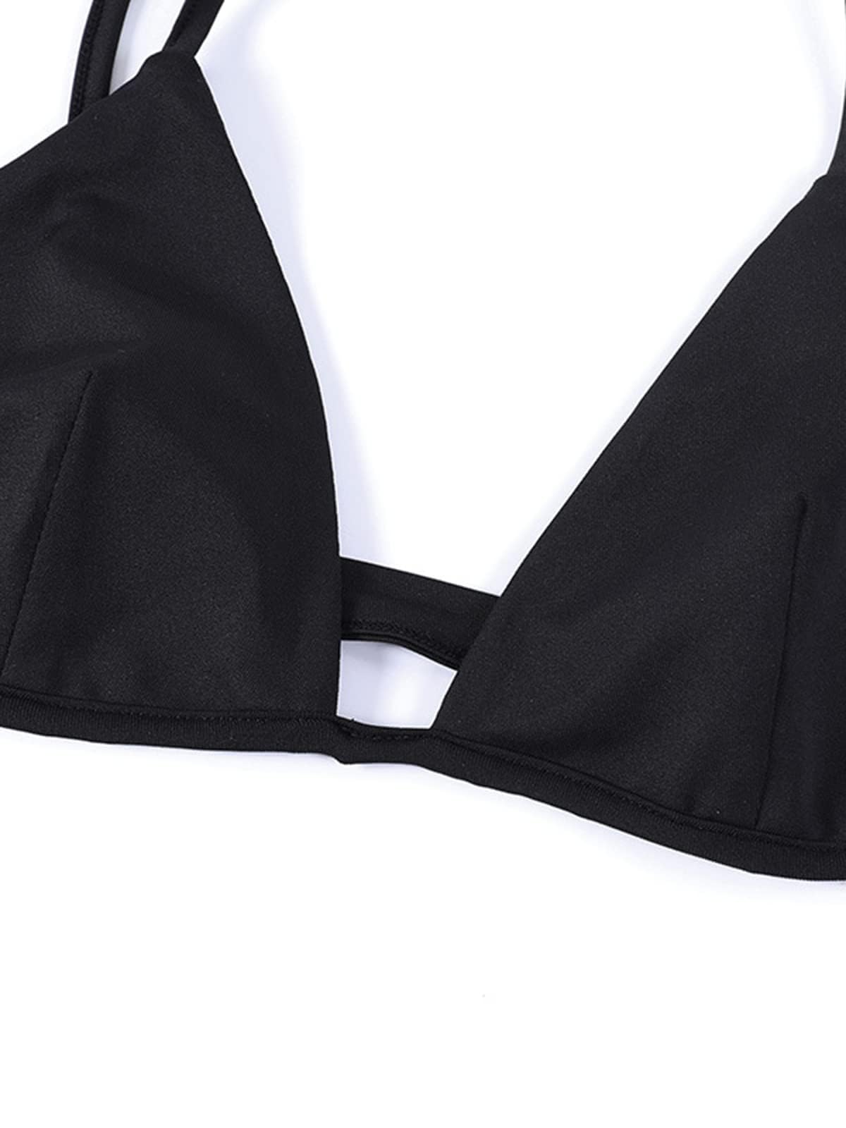 LovelyWholesale Women's Sexy 2 in1 Cut Out Crop Top Cap Sleeve Slim Fit T Shirts Black Medium