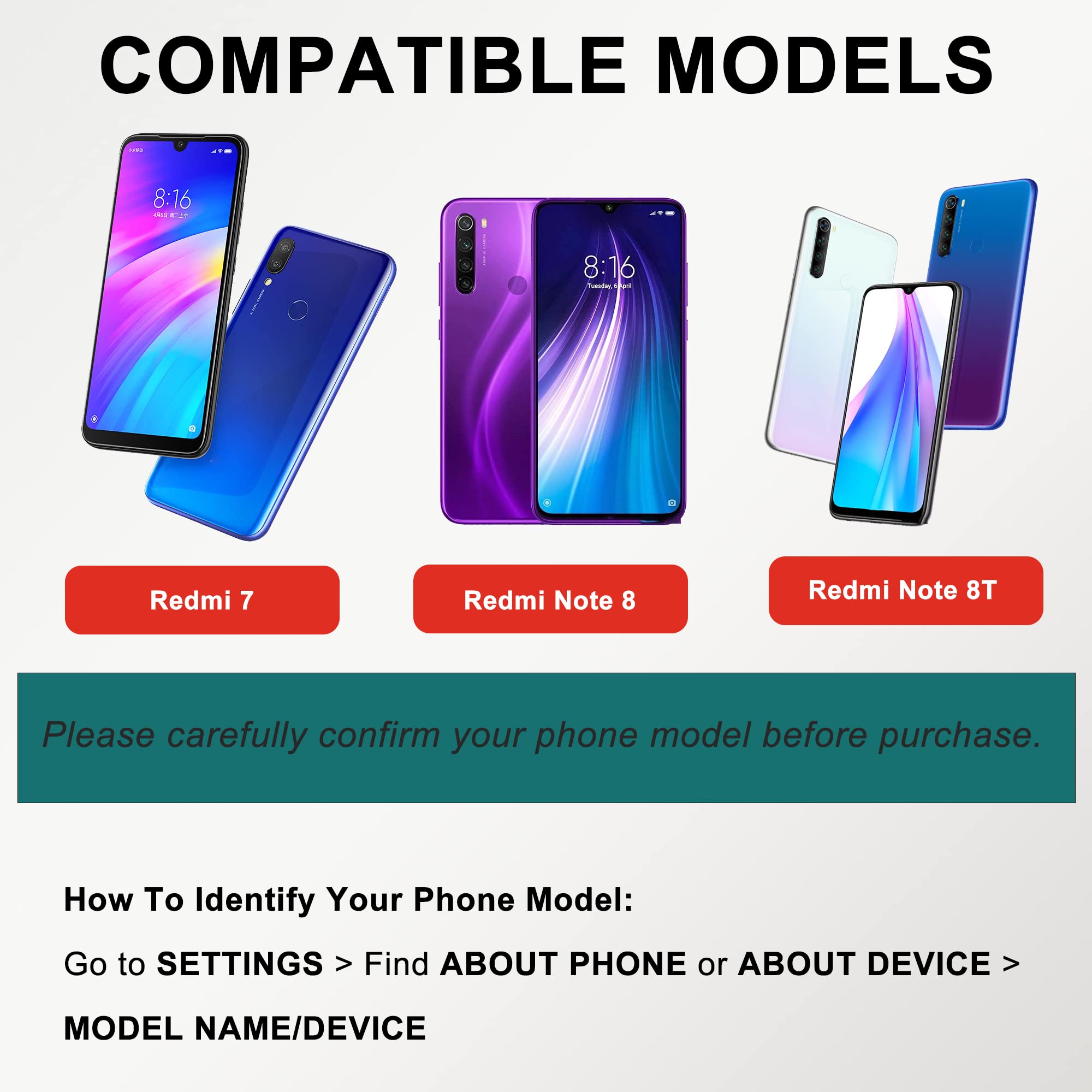 MAXSHARKS New Upgraded Battery for Redmi 7 / Redmi Note 8 & Note 8T, BN46 Replacement Battery Compatible with Redmi 7 / Redmi Note 8 & Note 8T, with Repair Tools