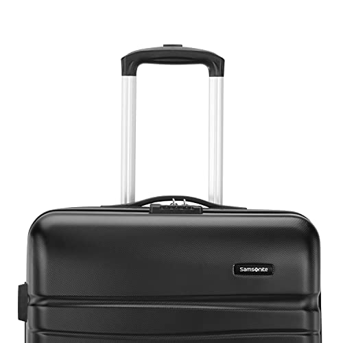 Samsonite Evolve SE Hardside Expandable Luggage with Double Spinner Wheels, Artic Silver, Carry-on