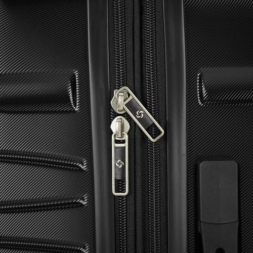 Samsonite Evolve SE Hardside Expandable Luggage with Double Spinner Wheels, Artic Silver, Carry-on
