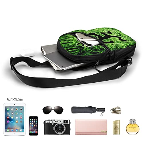 Hatchetman-ICP Chest Package Sling Bag Large Capacity Daypack Chest Shoulder Backpack Chest Bag Daypacks