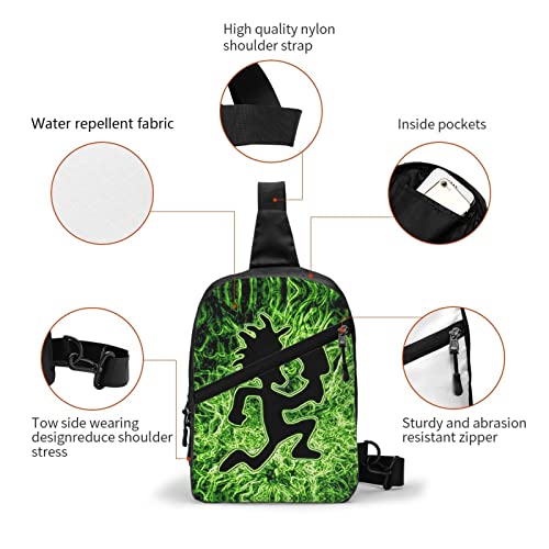 Hatchetman-ICP Chest Package Sling Bag Large Capacity Daypack Chest Shoulder Backpack Chest Bag Daypacks