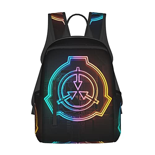 Reaesdenos S-C-P Laptop Backpack Travel Backpack School Backpack Large Backpack for Teen Boys and Girls