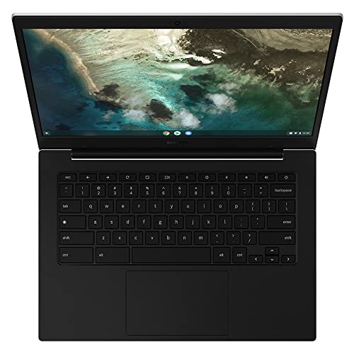 SAMSUNG Galaxy Chromebook Go Laptop (32GB, 4GB RAM, Wi-Fi + 4G LTE) 14.0" Intel N4500, Fully Unlocked for All Carriers, Chrome OS, Cellular Notebook w/ 180-Degree Hinge (Silver) (Renewed)