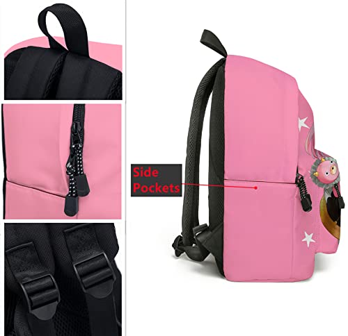 XIXISA 16" Spy x Family School Backpack with Pencil Case, Anya Forger Anime Daypack Student Bookbag Laptop Backpacks Supplies (E)