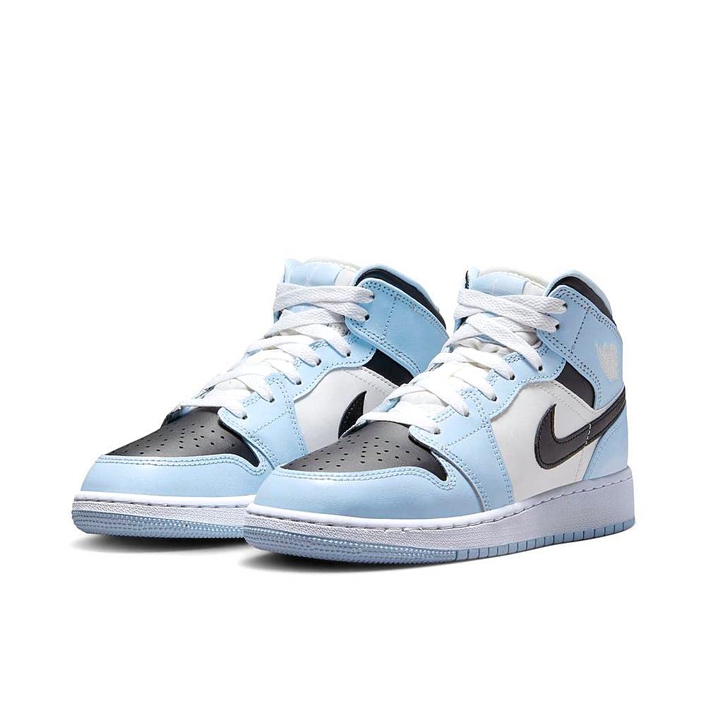 Jordan Air 1 Mid Pre School, Archaeo Brown/Dark Smoke Grey/, 11 Little Kid