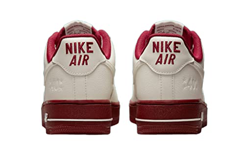 Nike Women's W Court Vision Lo Nn Nu Trainers, Sail Team Red Metallic Gold, 7.5 Women