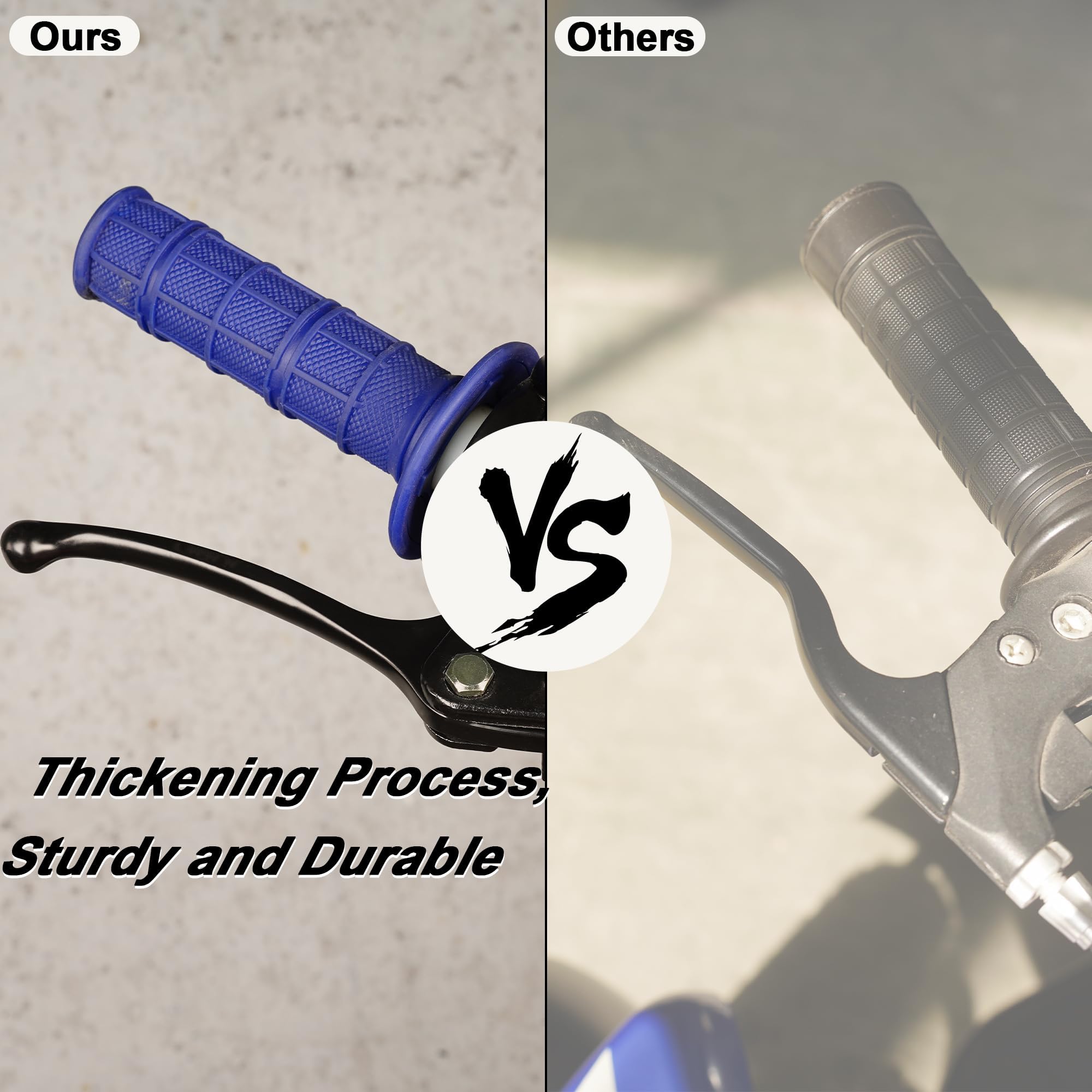 RUTU Right Disc Dirt Bike Brake Lever - Universal Motorcycle Brake Lever Handle - Compatible with Taotao Peace SunL JCL Atm50 Dirt Pit Bike 50cc 70cc 90cc 110cc 125cc