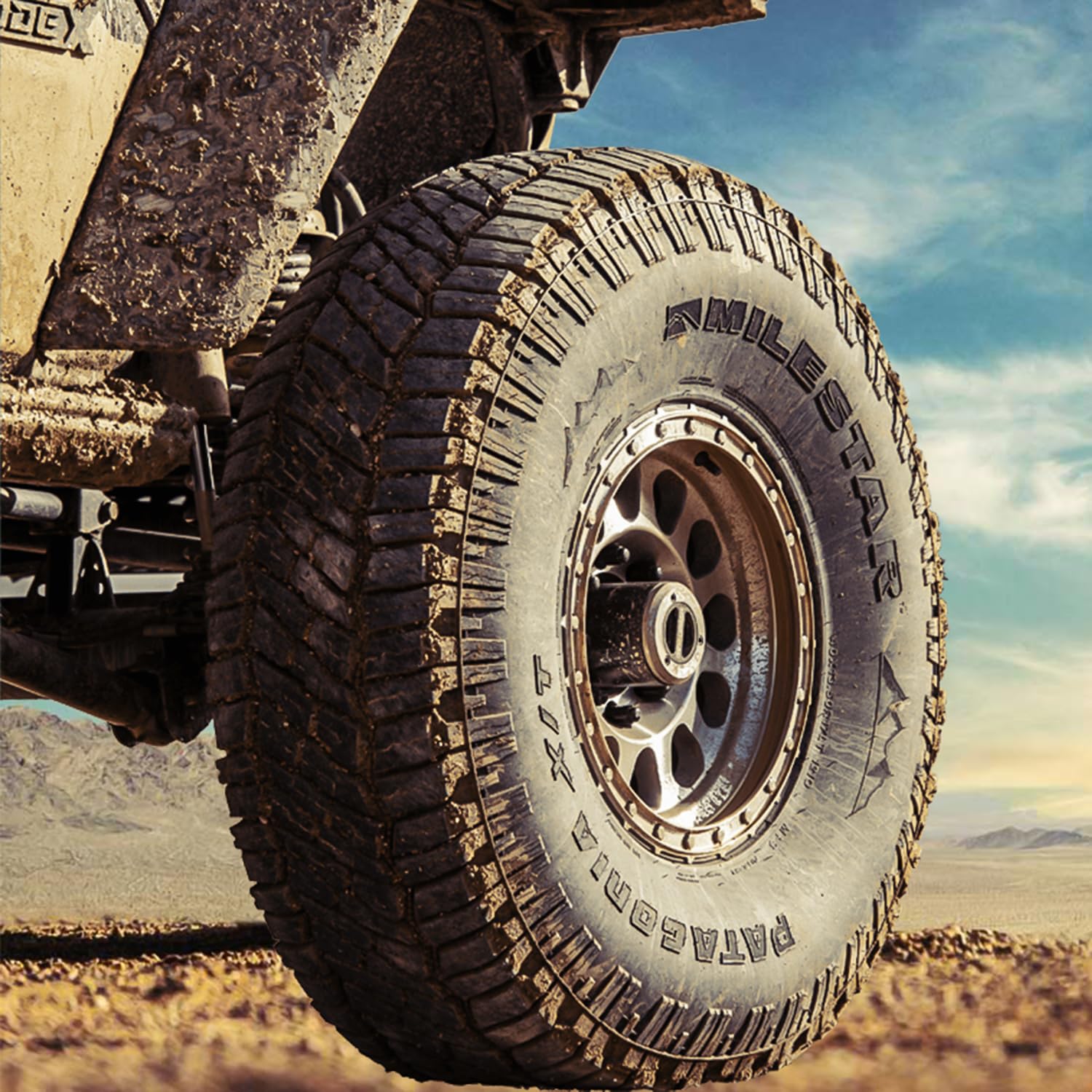 Milestar Patagonia X/T All Terrain LT33X12.50R20 119Q F Light Truck Tire