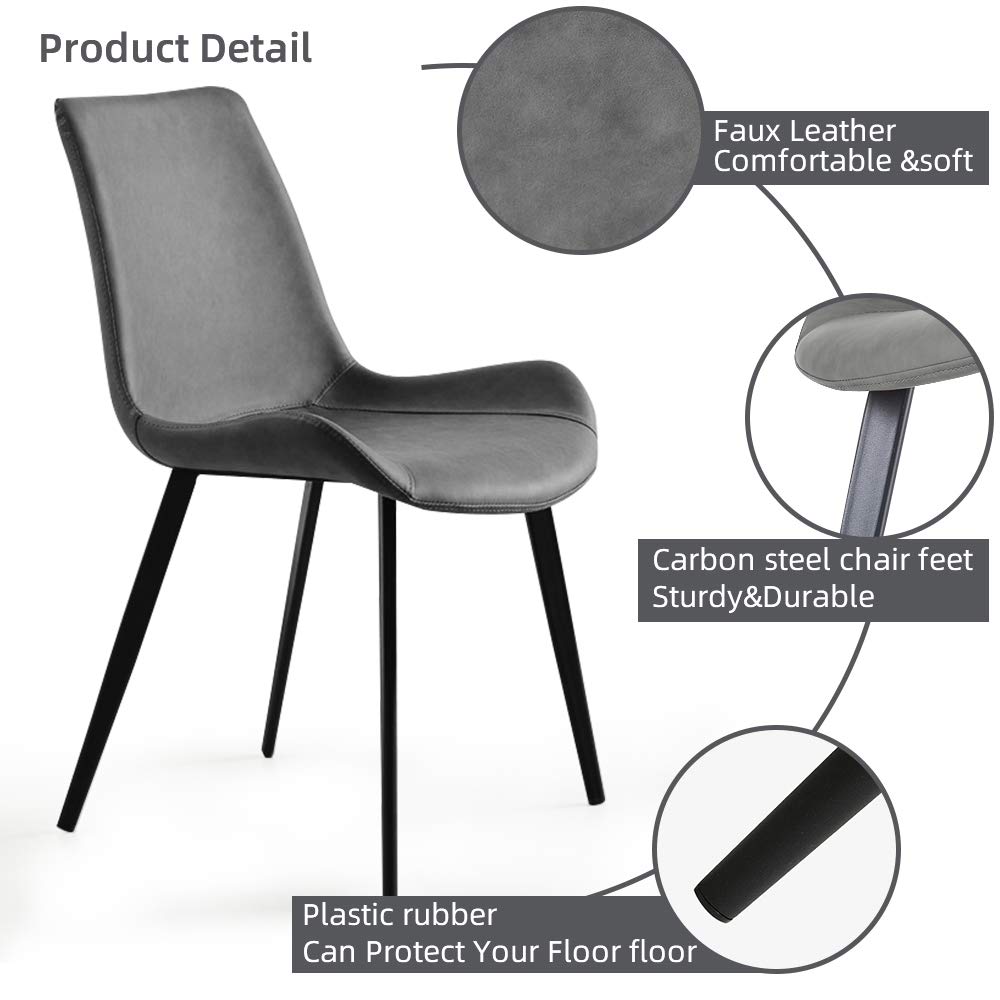ZckyCine Dining Table Set for 6-8 People Kitchen Dining Room Table Set Extendable Wood Dining Table and 6 Upholstered Chairs, Home Kitchen Furniture