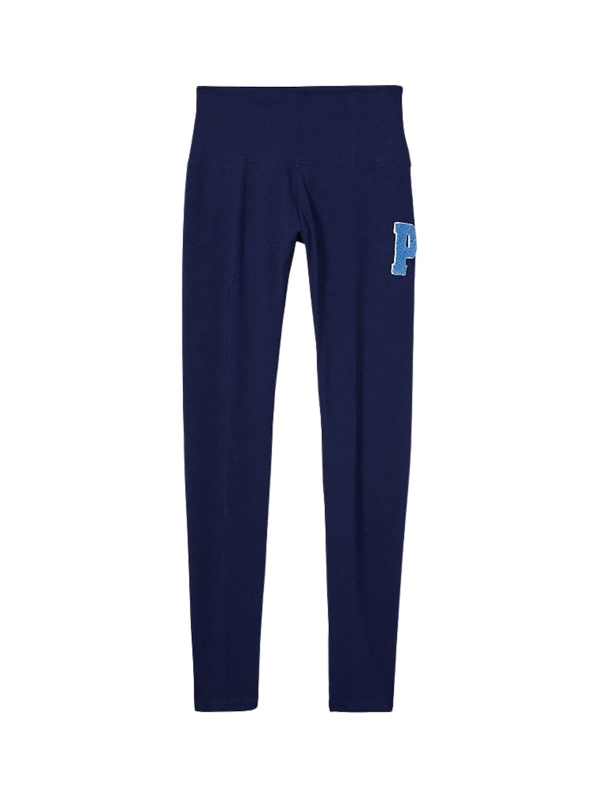 Victoria's Secret Pink Active High Waist Full Length Cotton Legging Blue Size X-Large New