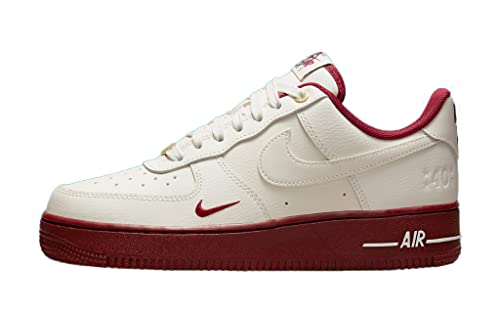 Nike Women's W Court Vision Lo Nn Nu Trainers, Sail Team Red Metallic Gold, 7.5 Women