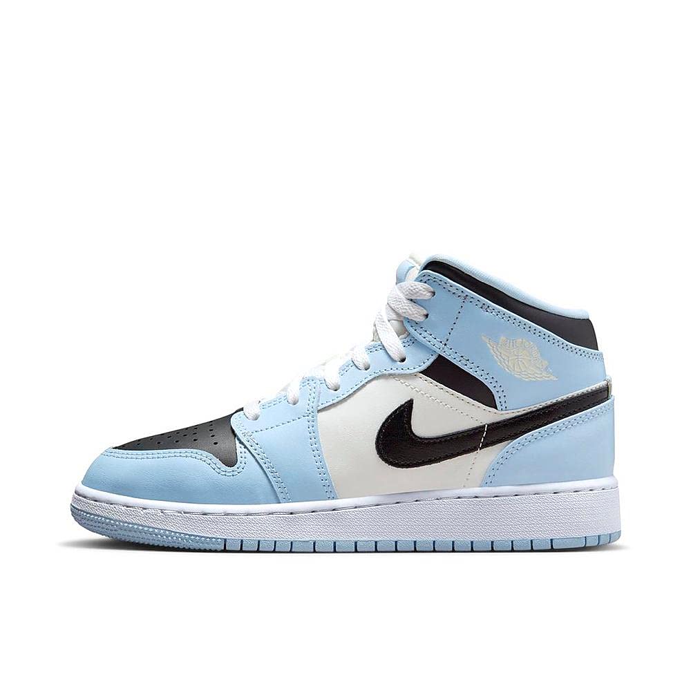 Jordan Air 1 Mid Pre School, Archaeo Brown/Dark Smoke Grey/, 11 Little Kid