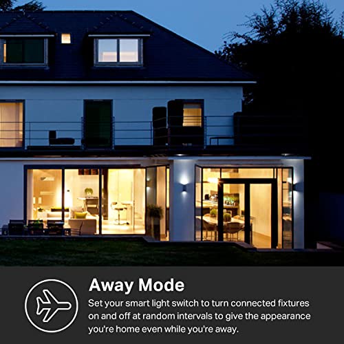 Kasa Apple HomeKit Smart Light Switch KS200, Single Pole, Neutral Wire Required, 2.4GHz Wi-Fi Light Switch Works with Siri, Alexa and Google Home, UL Certified, No Hub Required, White