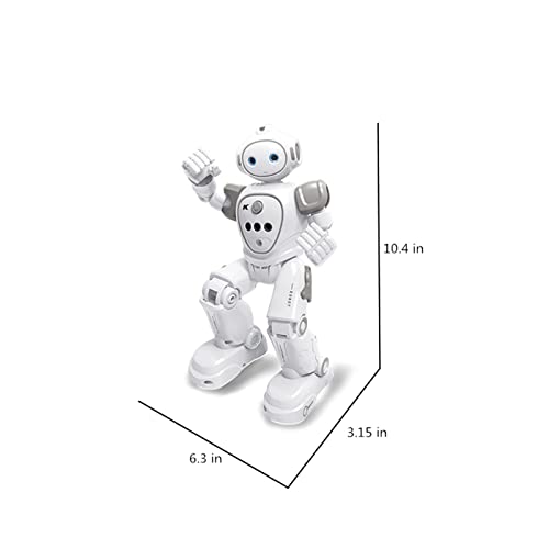 Adepe RC Robot Toy - Gesture Sensing Remote Control Robot for Kids, Rechargeable Robot Toy, Intelligent Programmable Smart Robot, with Singing & Dancing, Christmas Birthday Gifts