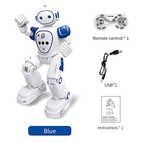 Adepe RC Robot Toy - Gesture Sensing Remote Control Robot for Kids, Rechargeable Robot Toy, Intelligent Programmable Smart Robot, with Singing & Dancing, Christmas Birthday Gifts