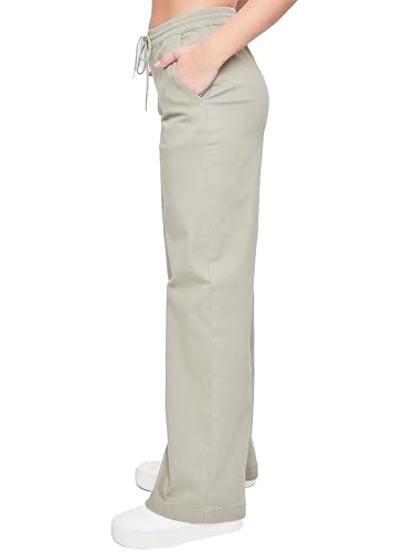 YMI Womens Jeans Wide Leg Jogger Pants, Grnte, Medium US
