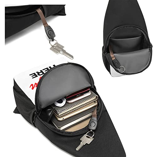 Custom Sling Bag Custom Bags Crossbody Bags Chest Bag For Men Women Personalized Shoulder Backpack Customize Travel Bag Hiking Daypacks Sling Backpack Crossbody Daypack Casual Backpack