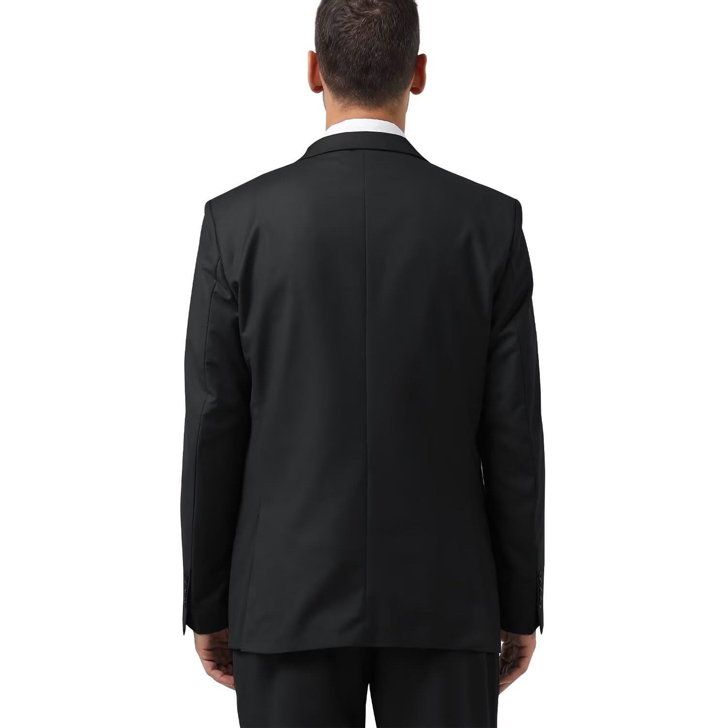 Black Blazer for Men Men's Suit Jacket Slim Fit Men's Sport Coats & Blazers for Wedding Dinner Smoking Jacket Size S