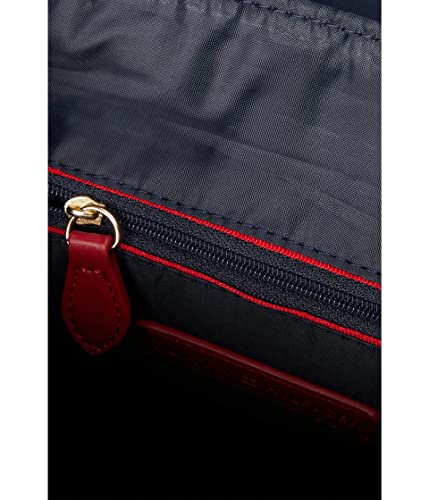 Tommy Hilfiger Gretta II Flap Backpack with Hangoff Saffiano PVC Tommy Navy One Size