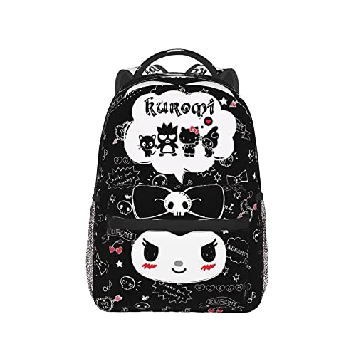 Anime Backpack Girls Kawaii Bookbag Cute Travel Backpacks College Bookbag Lightweight Soft Daypack