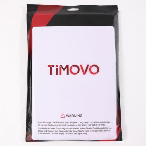 TiMOVO Case for iPad 10th Generation Case 2022,Slim Stand Cover for iPad 10th Gen 10.9 inch,Support Touch ID,Auto Wake/Sleep Smart Shell with Translucent Back, fit iPad 10 Case, Watermelon Red