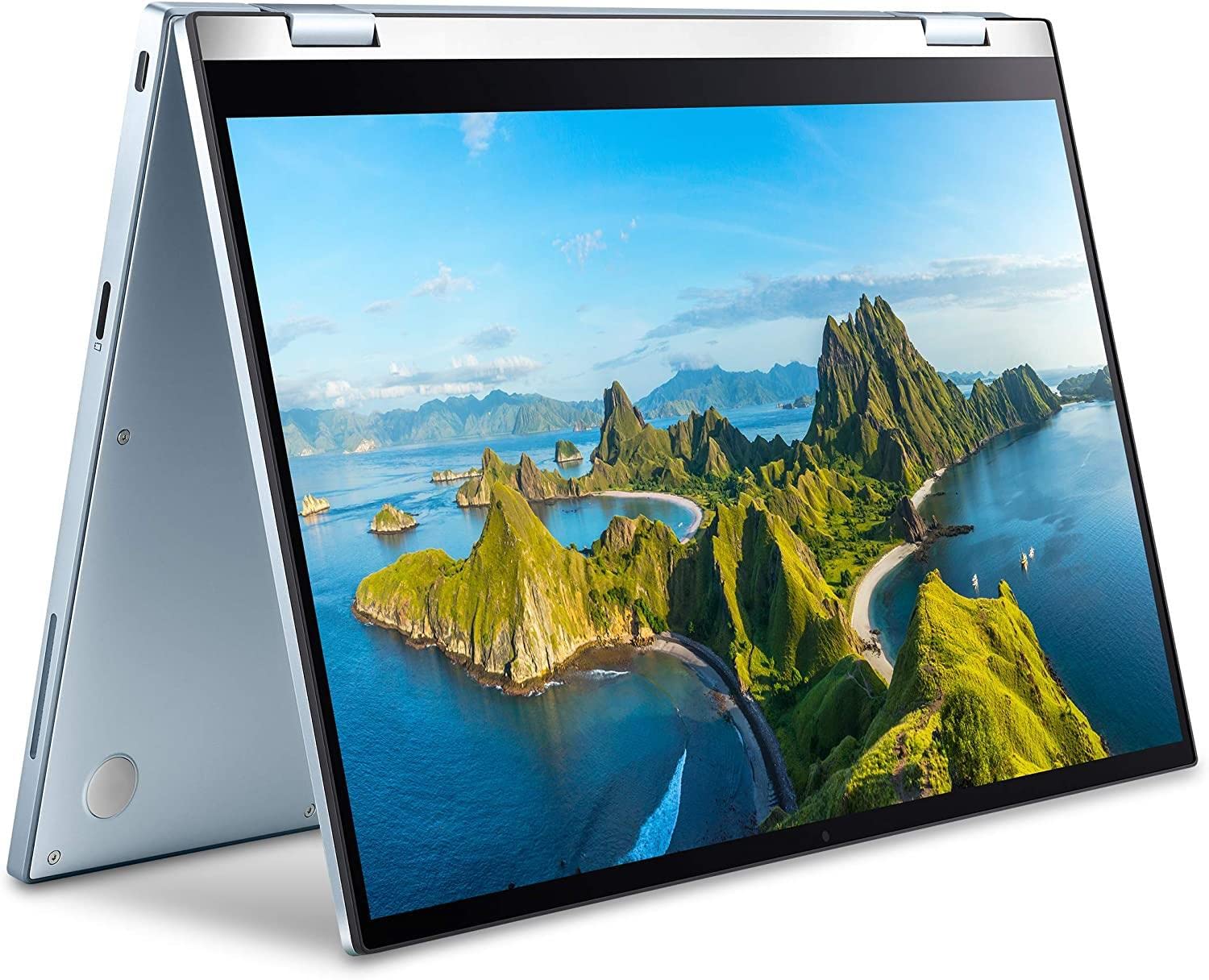Asus Flip 2-in-1 14'' FHD Touchscreen Chromebook Laptop, Intel Core m3-8100Y(up to 3.4 GHz), 128GB Space(64GB eMMC+64GB Card),8GB RAM, Webcam, WiFi, Chrome OS, +JVQ MP Blue Silver 2X Storage