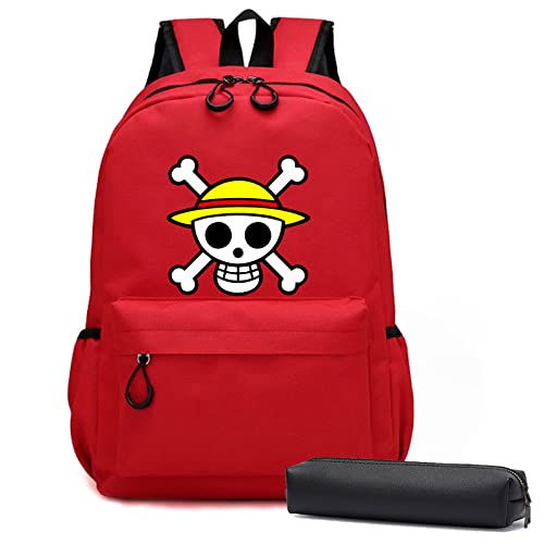 Anime Backpacks Lightweight Bookbag Multi-Functional Packsack Travel Daypack, -3