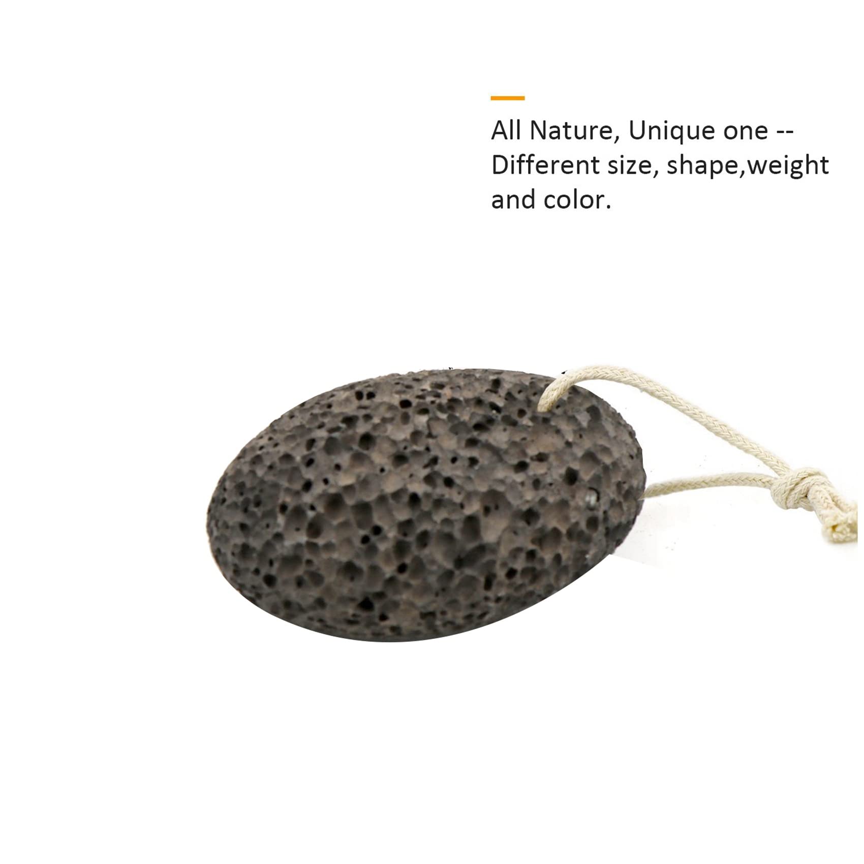 2X Lava Pumice Stone for Foot Scrubber, Foot Pumice to Remove (Random Color and Shape)