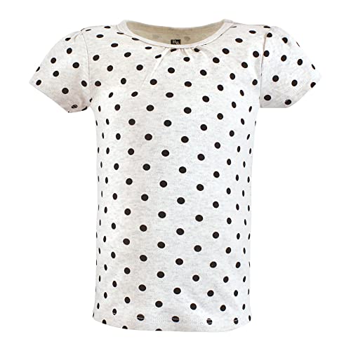 Hudson Baby Unisex Baby Short Sleeve T-Shirts, Cinnamon Pink Prints, 12-18 Months
