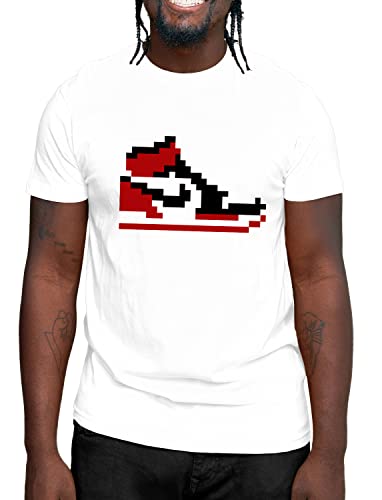 Swag Point Men’s Graphic T Shirts – 100% Cotton Casual Streetwear Hipster Hip Hop Tshirts Short Sleeve Print Tops Nike L