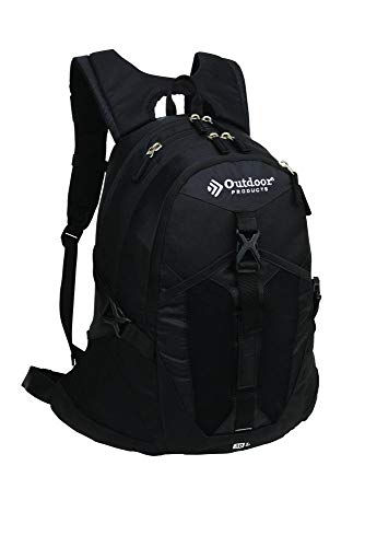 Ridge Backpack by Outdoor Products | Laptop Backpack for School, Hiking, Work or Travel | Backpack for Women & Men | 30L Capacity | Black