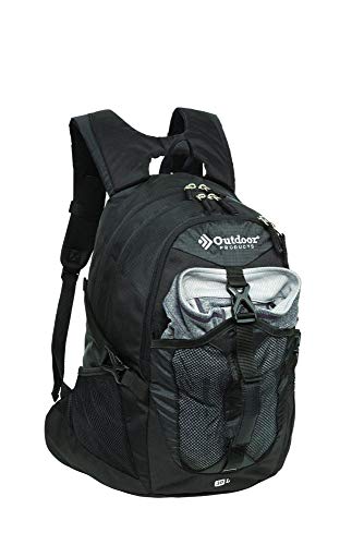 Ridge Backpack by Outdoor Products | Laptop Backpack for School, Hiking, Work or Travel | Backpack for Women & Men | 30L Capacity | Black