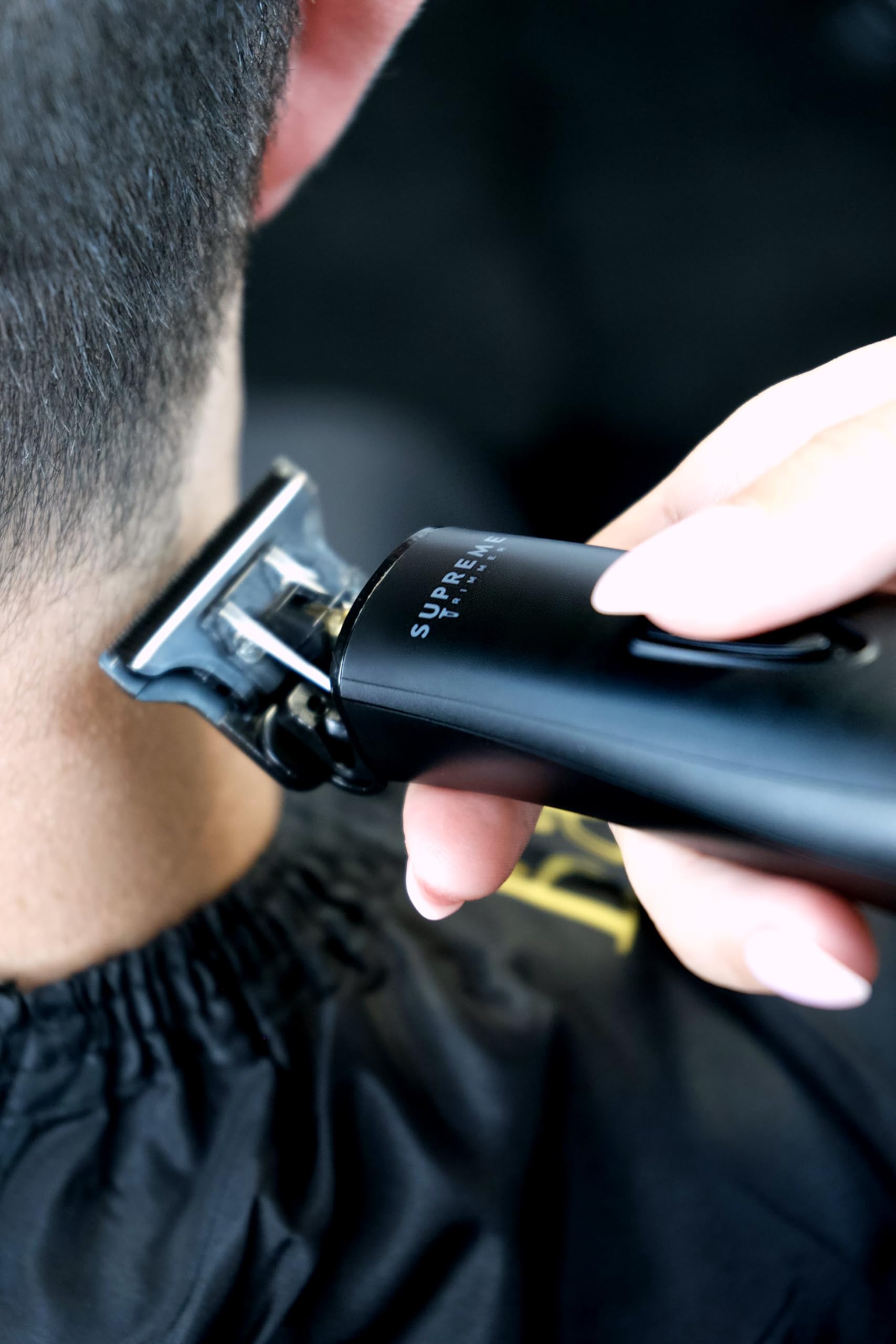 Supreme Trimmer 2-in-1 Pro Clipper & DLC T-Shaper Combo | Professional Beard Trimmer ST5206 & Hair Clipper STC5030 Barber Kit | Black