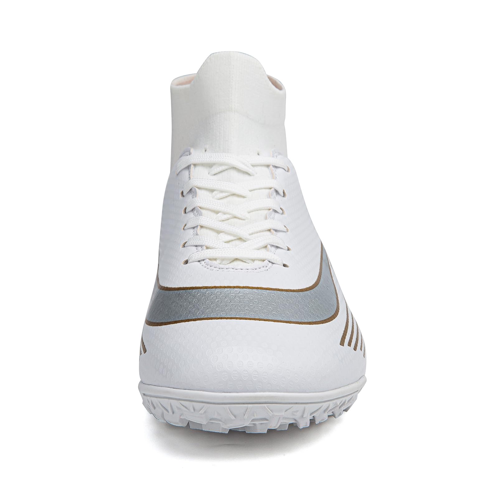 Indoor Soccer Shoes Mens Soccer Cleats Women Turf Soccer Shoes Men Zapatos de Futbol para Hombres Football Cleats Women Tacos de Futbol para Hombre Tacos de Futbol Futsal Shoes High Top Shoes TF