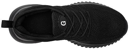 Tinefiy Steel Toe Shoes for Men Lightweight Comfortable Slip Resistant Safety Work Sneakers Cushion Puncture Proof Shoes Indestructible Shoe Size 10