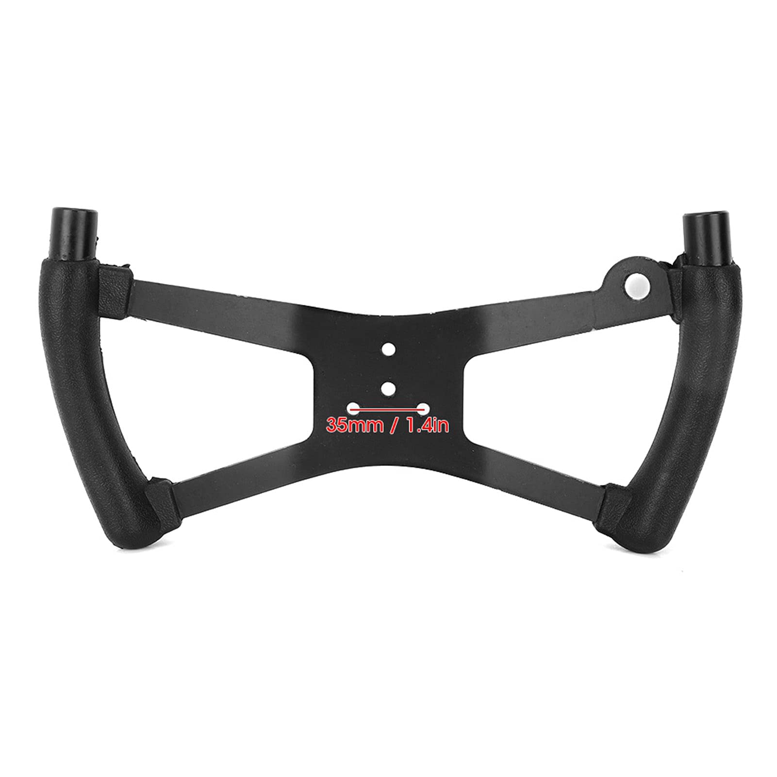 Qiilu Butterfly H Metal Sport Kart Racing Steering Wheel