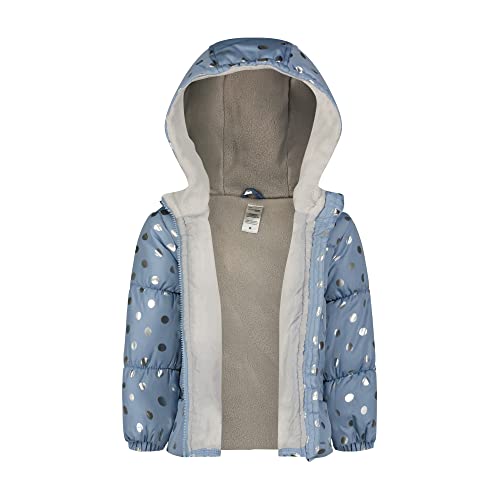 Simple Joys by Carter's Water-Resistant Snowsuit Set-Hooded Winter Jacket, Baby Blue, 18 Months