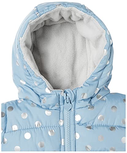 Simple Joys by Carter's Water-Resistant Snowsuit Set-Hooded Winter Jacket, Baby Blue, 18 Months