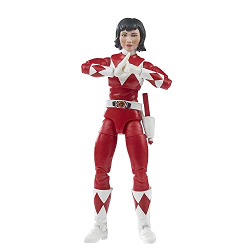 Hasbro Power Rangers Lightning Collection Mighty Morphin Yellow Ranger & Red Ranger ''Swap'' Jason & Trini Boom Comics 2-Pack 6-Inch Action Figures, (F6887)