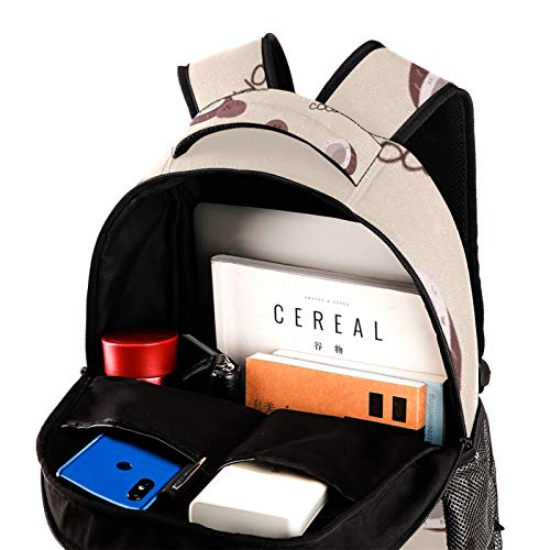 Coconuts and coconut juice Backpack Double Strap Shoulder Bag Lightweight Book Bags Laptop Backpack Waterproof Casual Daypack for Travel Work