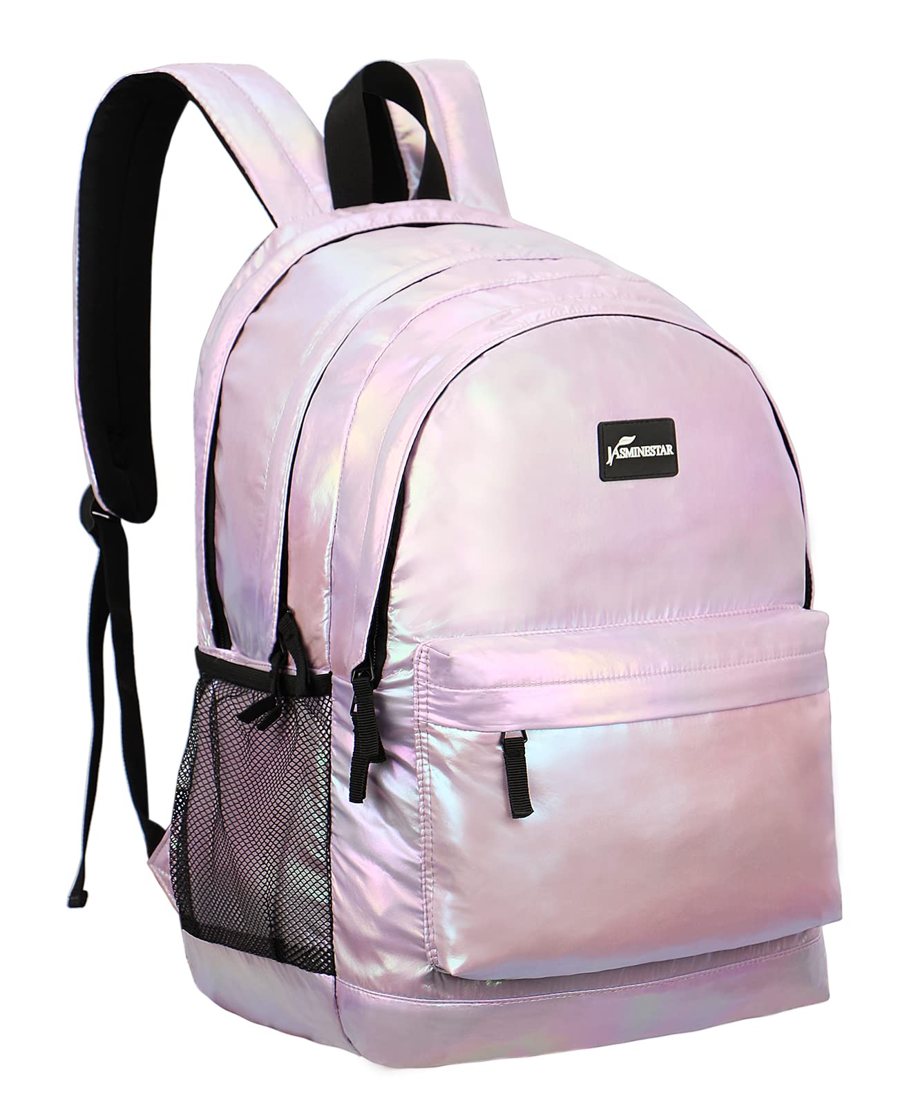 SUPACOOL Lightweight Casual Laptop Backpack for Men and Women, Large Backpack for College (Holo Purple)