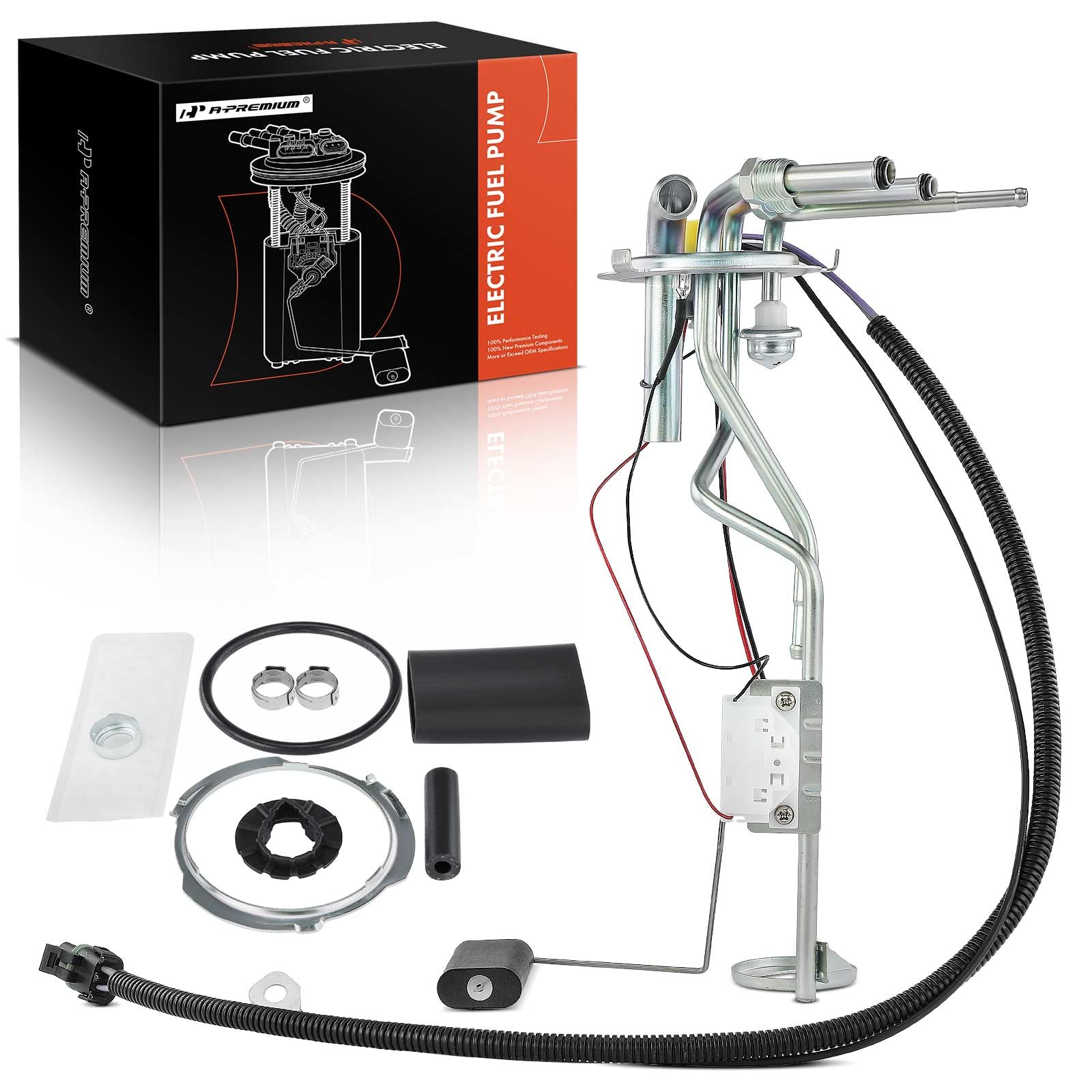A-Premium Fuel Gas Tank Sending Unit Compatible with Chevrolet Blazer 1987-1991, R10/R20/R1500/R2500/V10/V20 Suburban & GMC Jimmy, R1500/V1500 Suburban, 31 Gallon Tank, with 4 Outlets